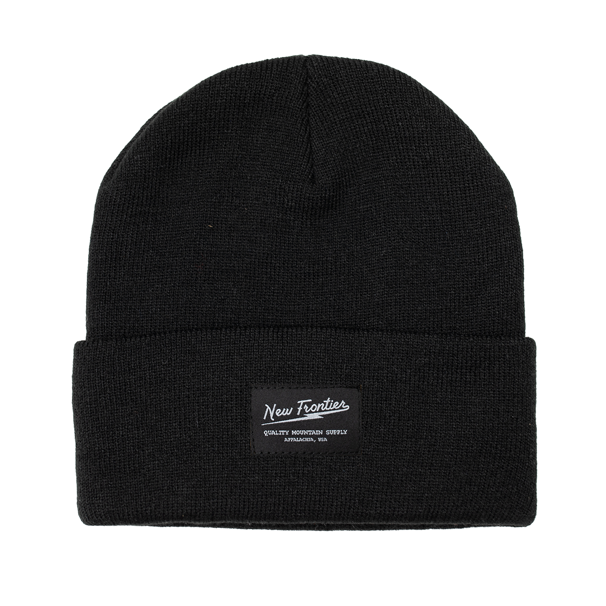 Workwear Beanie Coal Black - Cuffed Outdoor Beanie – New Frontier